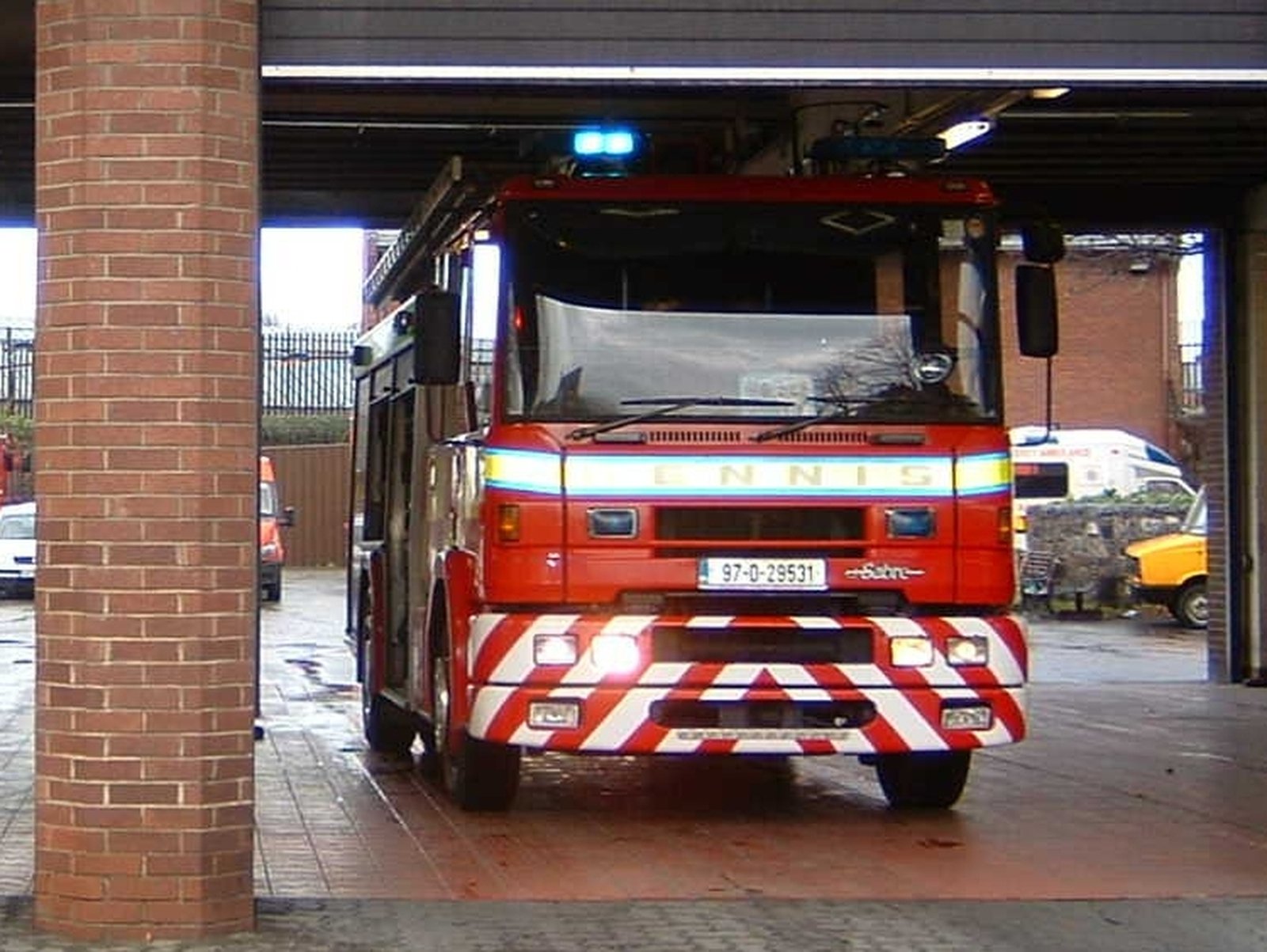 Fire fighters evacuated from Dublin station