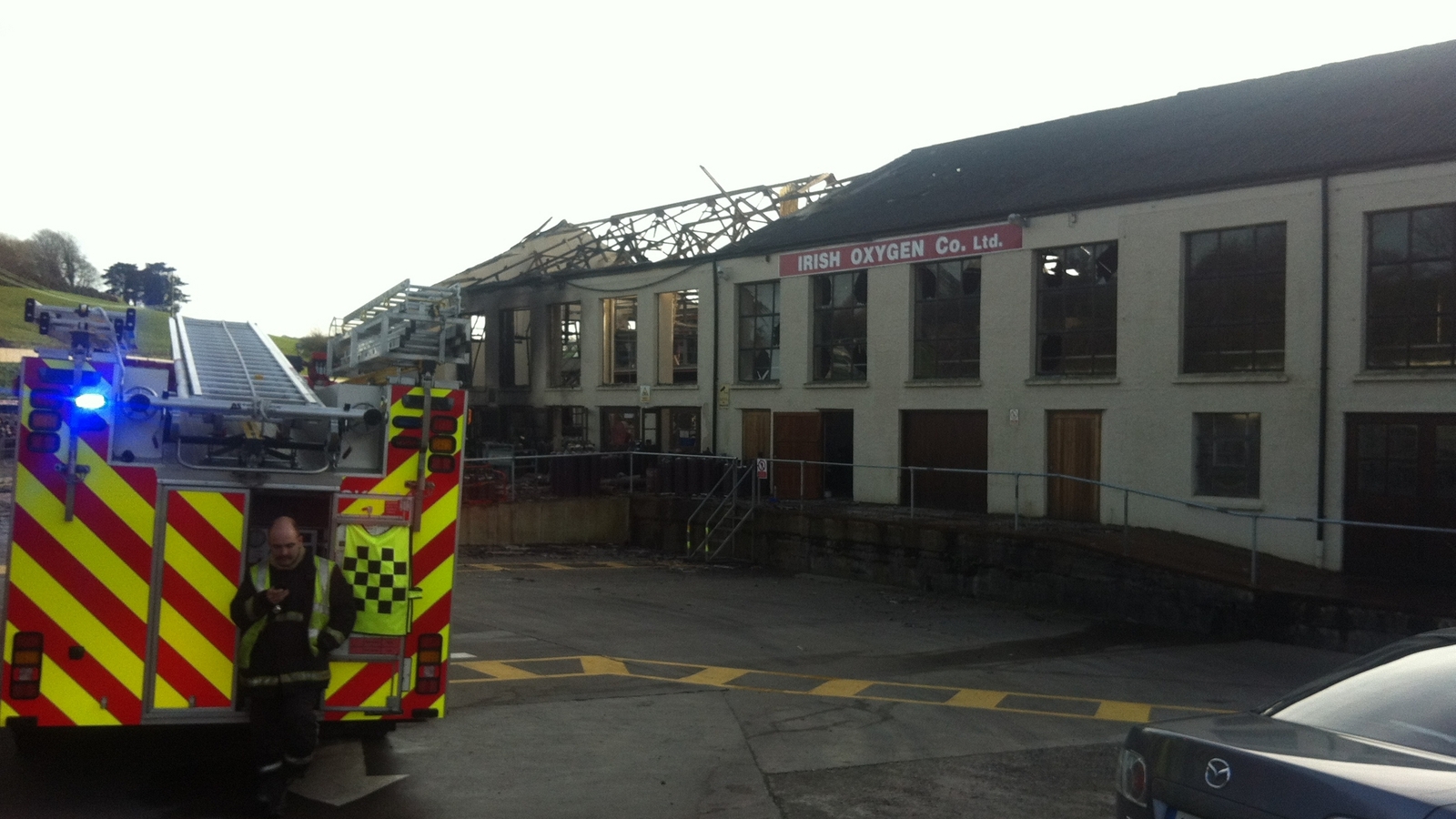 Explosion at Irish Oxygen plant in Cork