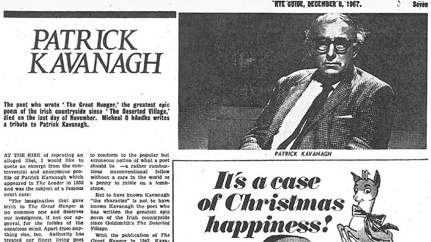RTÉ Archives | Arts and Culture | A Tribute to Patrick Kavanagh