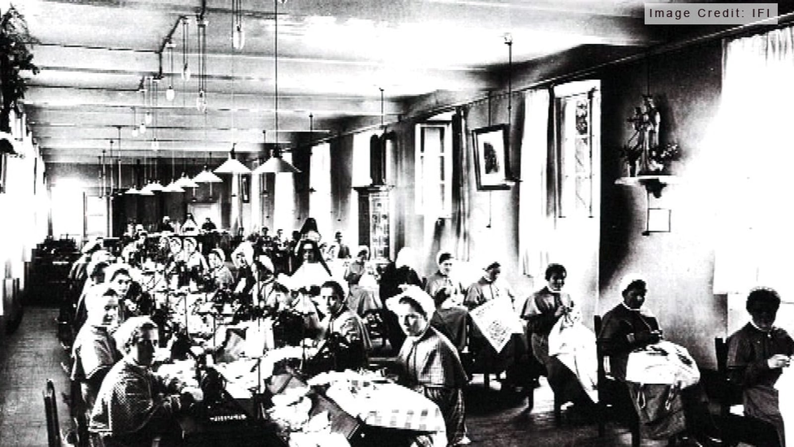 How did Dublin's commercial laundries view Magdalene laundries?