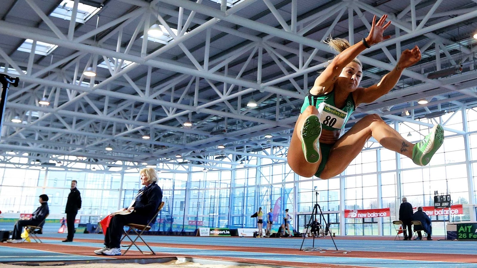 Proper order in long jump for Kelly