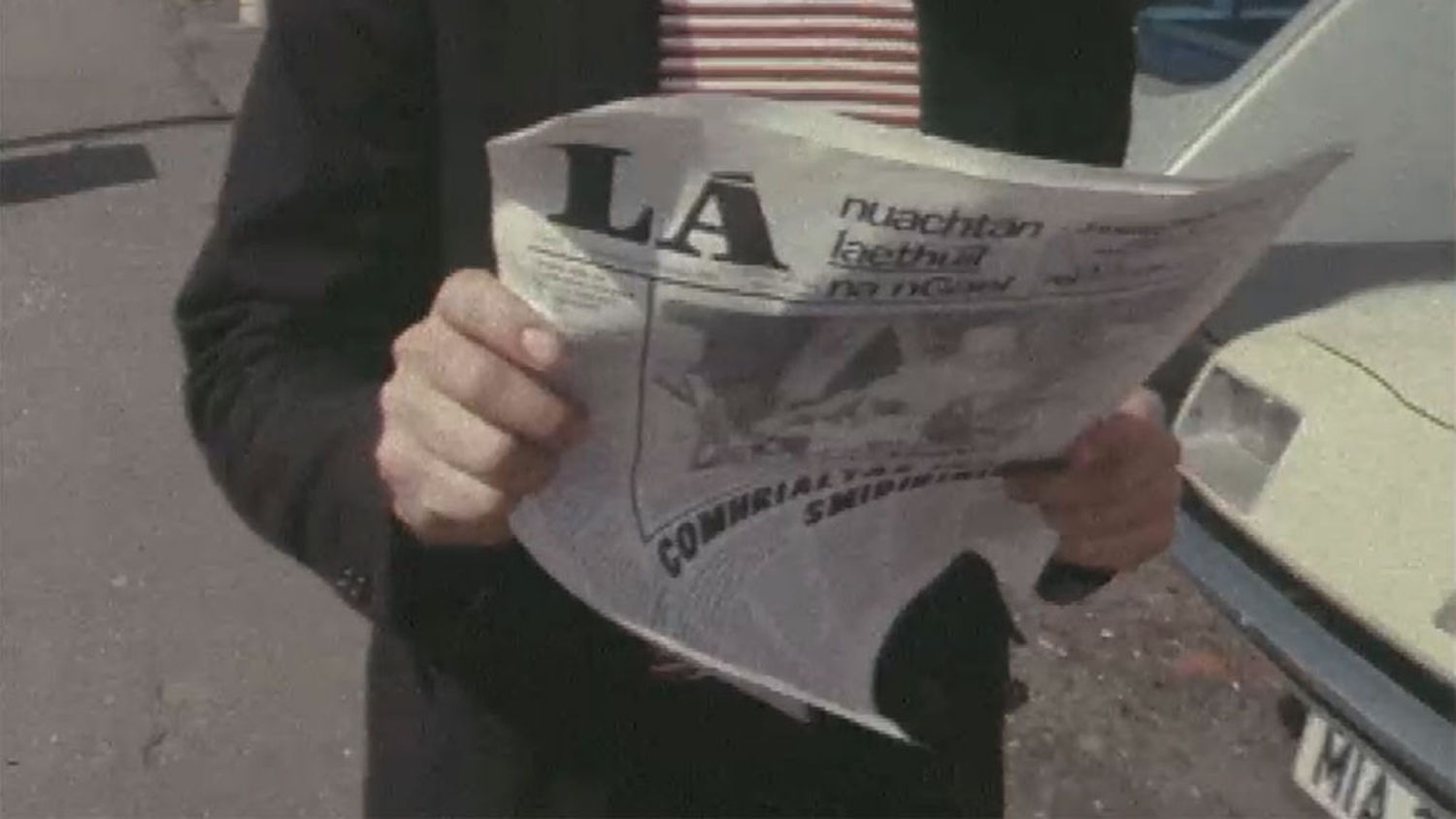 RTÉ Archives | Media | Irish-Language Newspaper 'Lá' First Published 1984