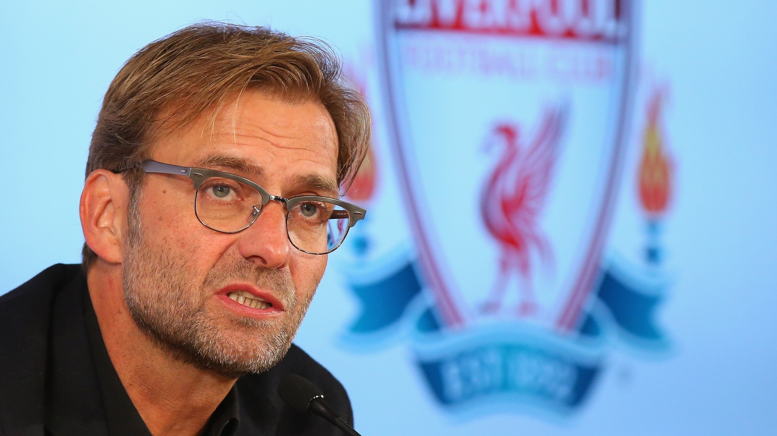 Klopp takes first Liverpool training session