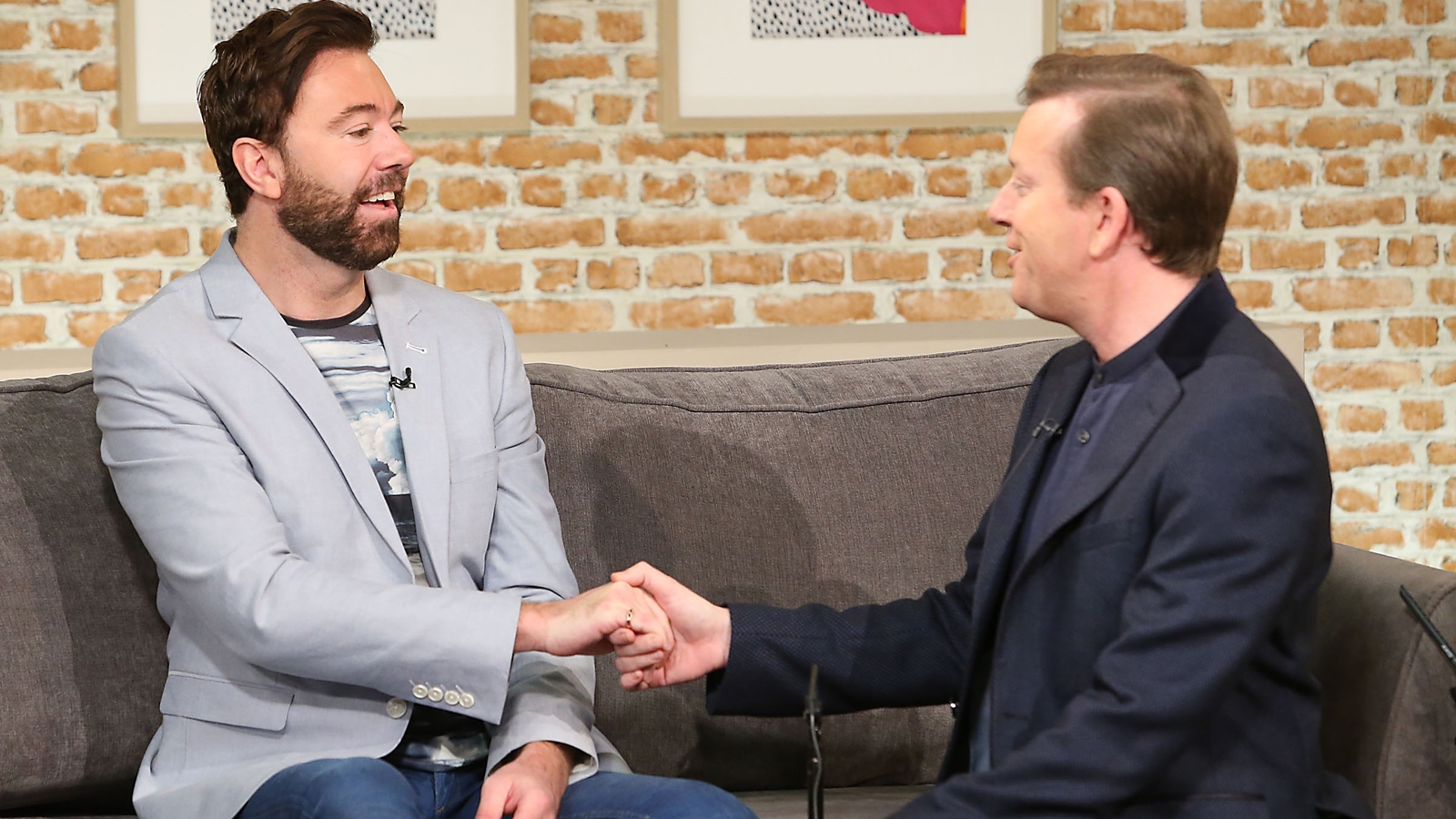 Alan Hughes' partner gobsmacked over live proposal