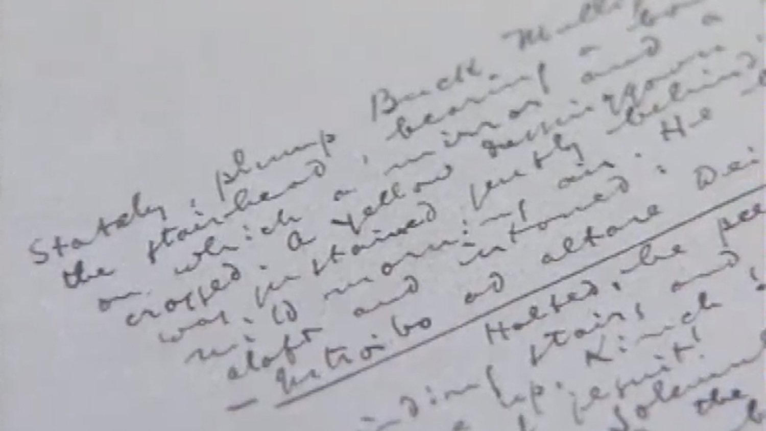 RTÉ Archives | Arts and Culture | James Joyce Manuscript