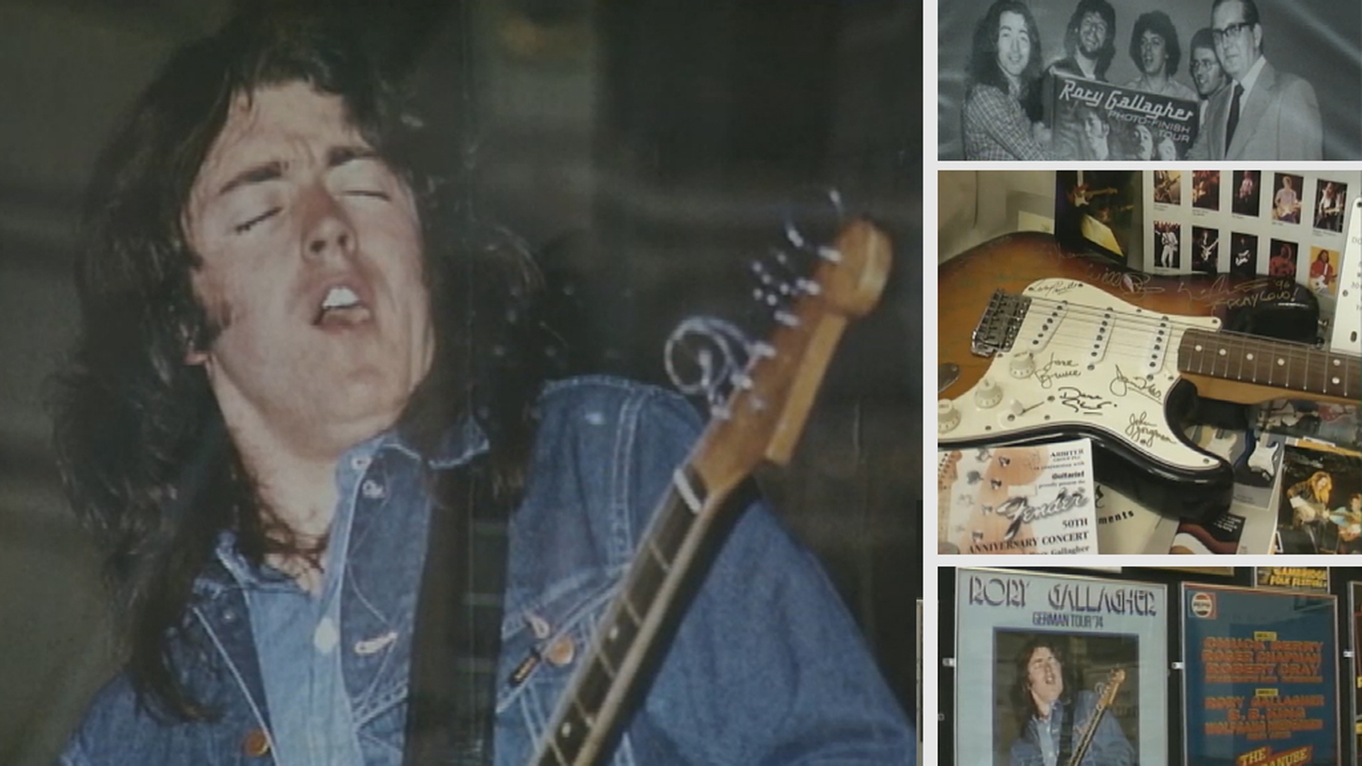 RTÉ Archives | Arts and Culture | Rory Gallagher Exhibition