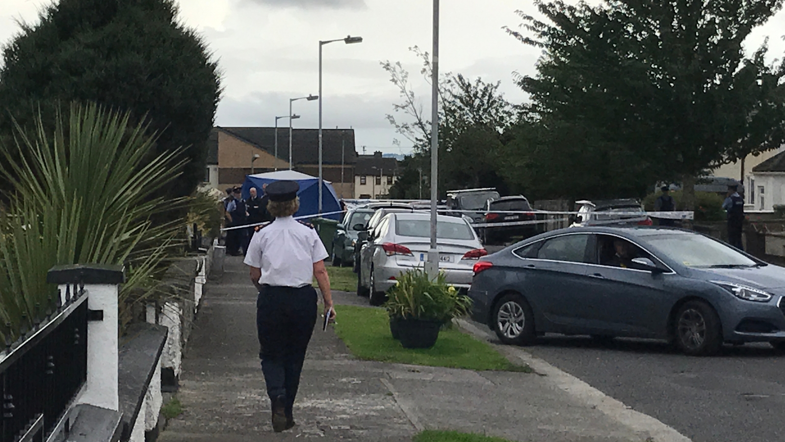 Fear agus bean maraithe i dtuaisceart Bhaile Átha Cliath