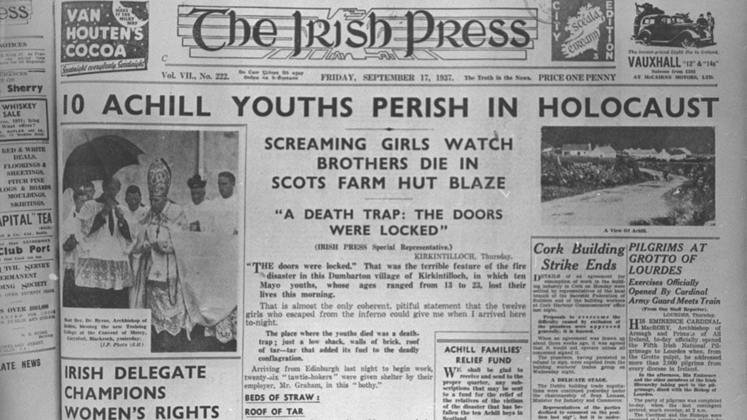 Rté Archives Disasters Kirkintilloch Disaster