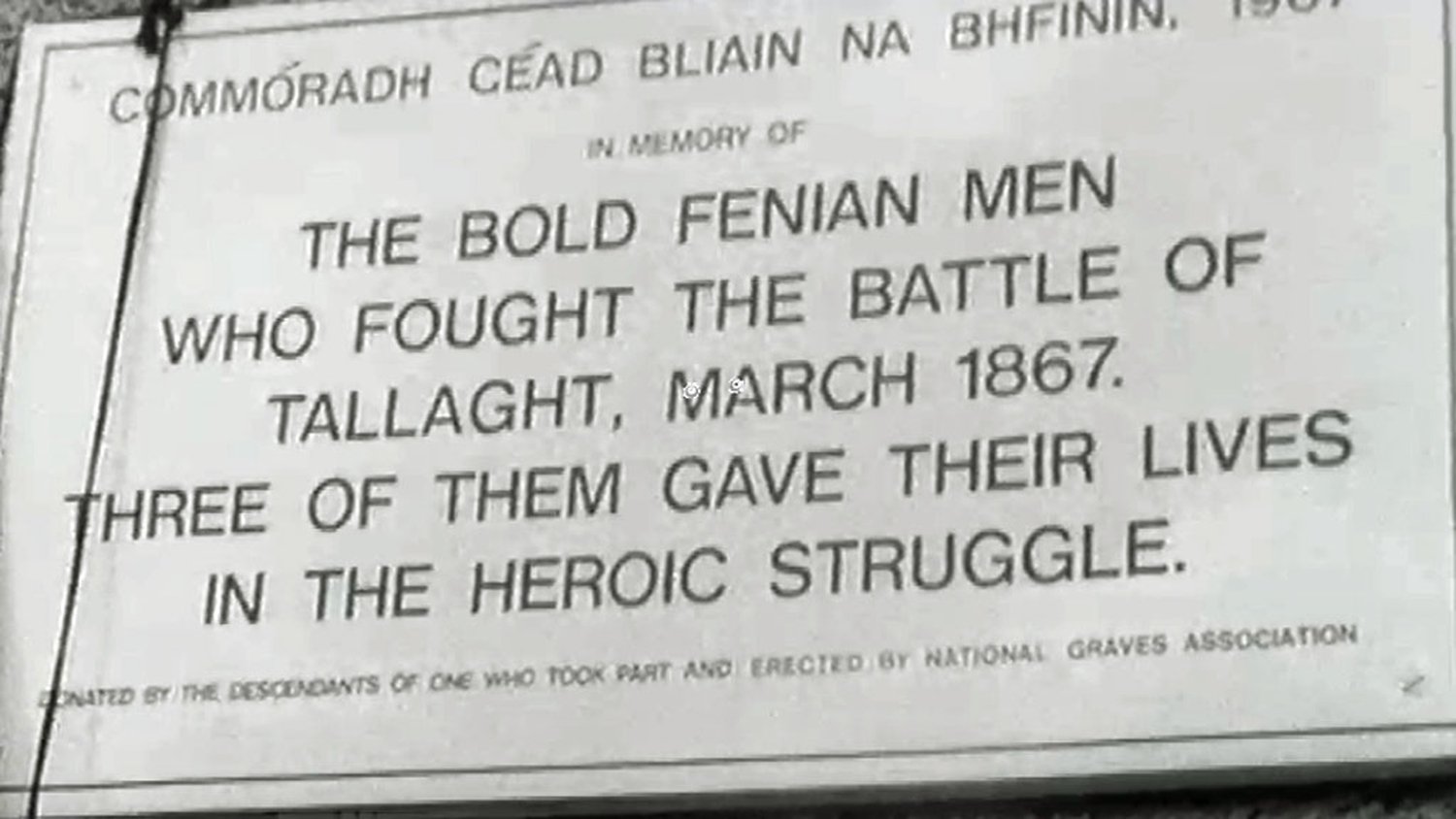 RTÉ Archives | War and Conflict | Fenian Rising Centenary