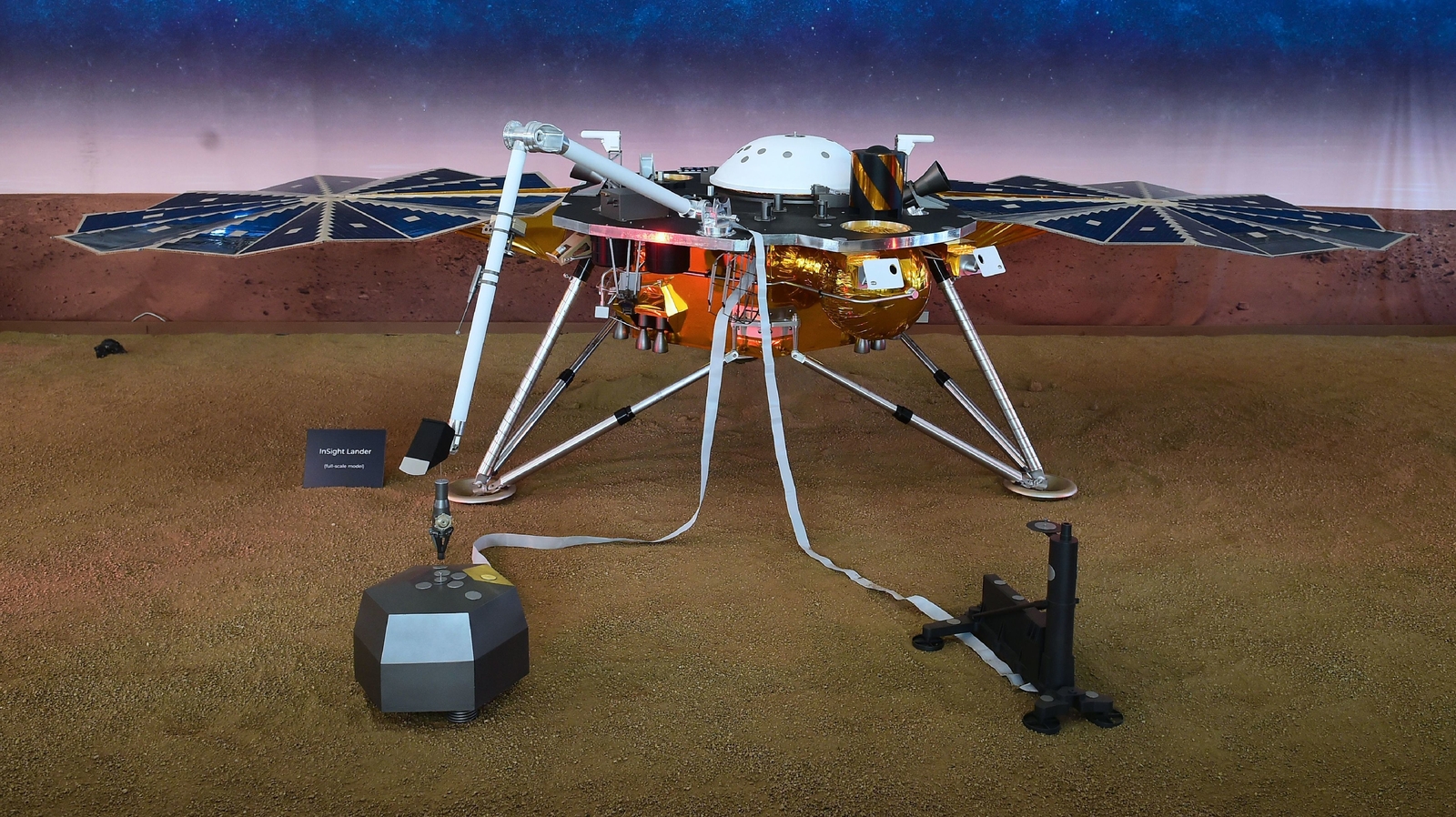 NASA's InSight probe lands on Mars