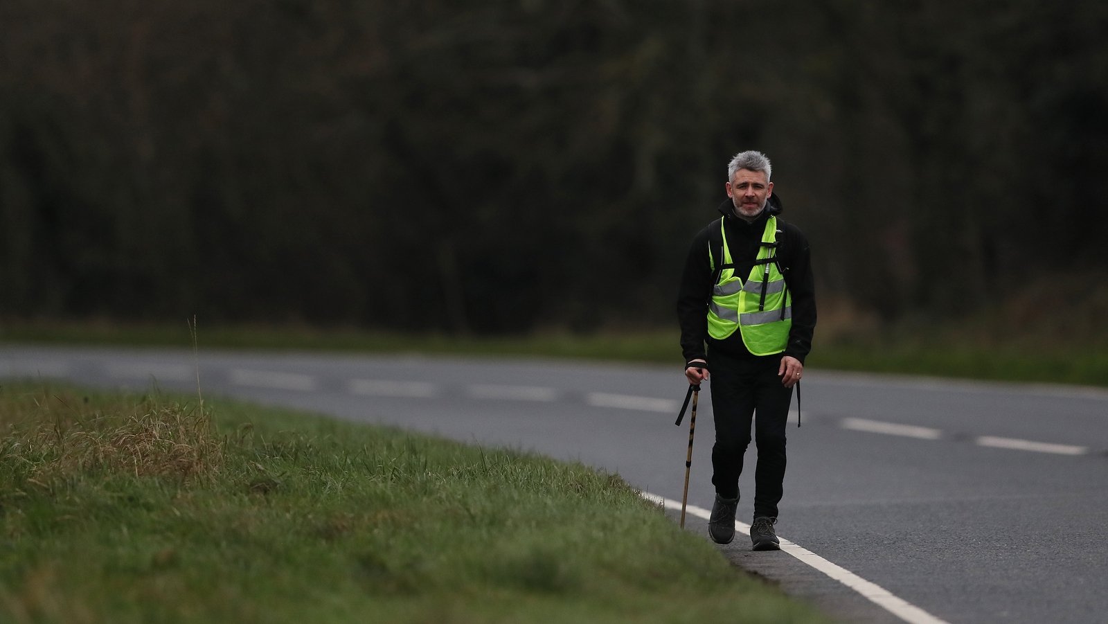 Fermanagh man walking 145km to protest lack of NI govt