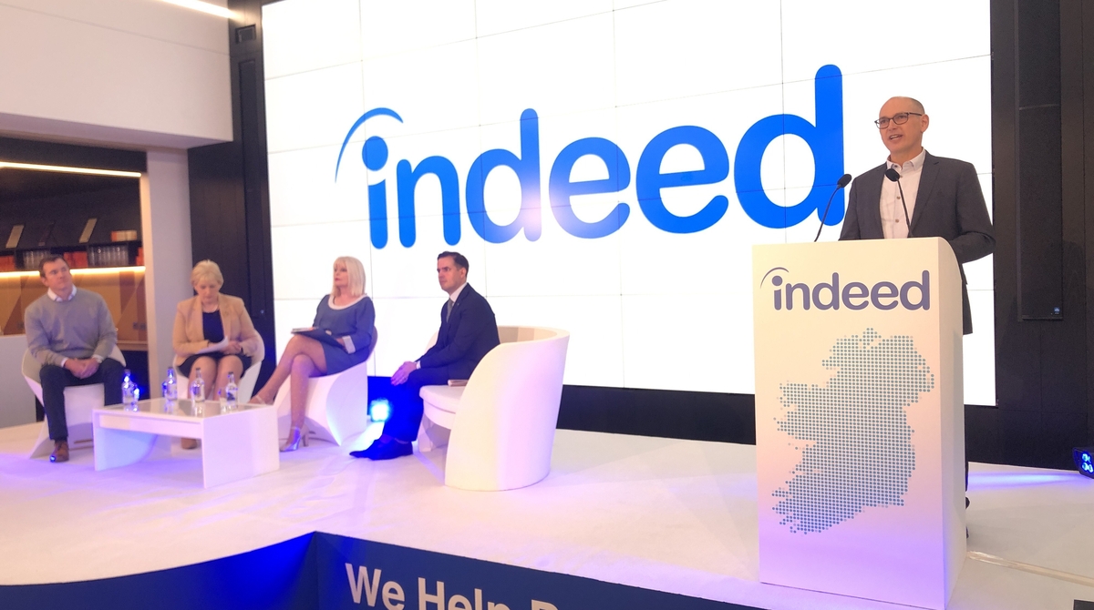 600 jobs announced for Indeed offices in Dublin | News At One - RTÉ Radio 1