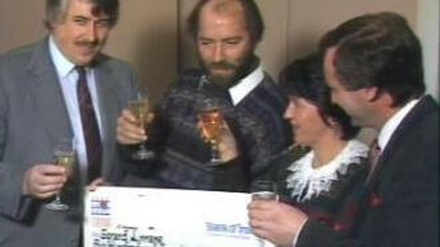 RTÉ Archives | Collections | Lotto Jackpot Winner