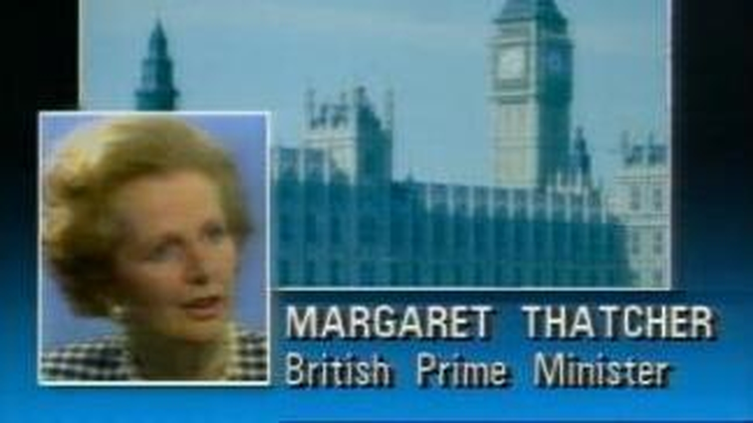 RTÉ Archives | Collections | Thatcher Annoyed Over Ryan