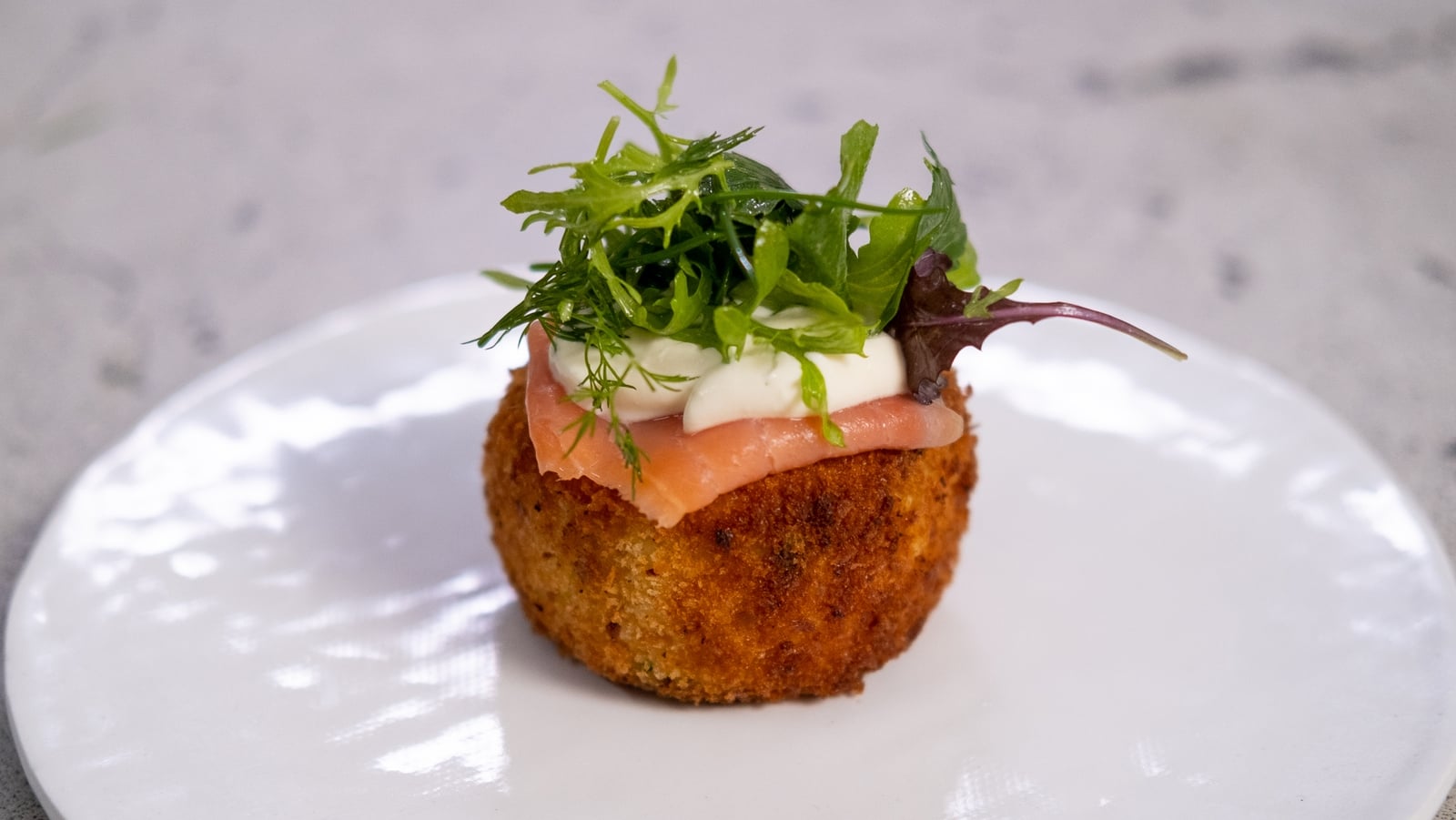 Hake Fishcakes with crème Fraiche: Cook-In