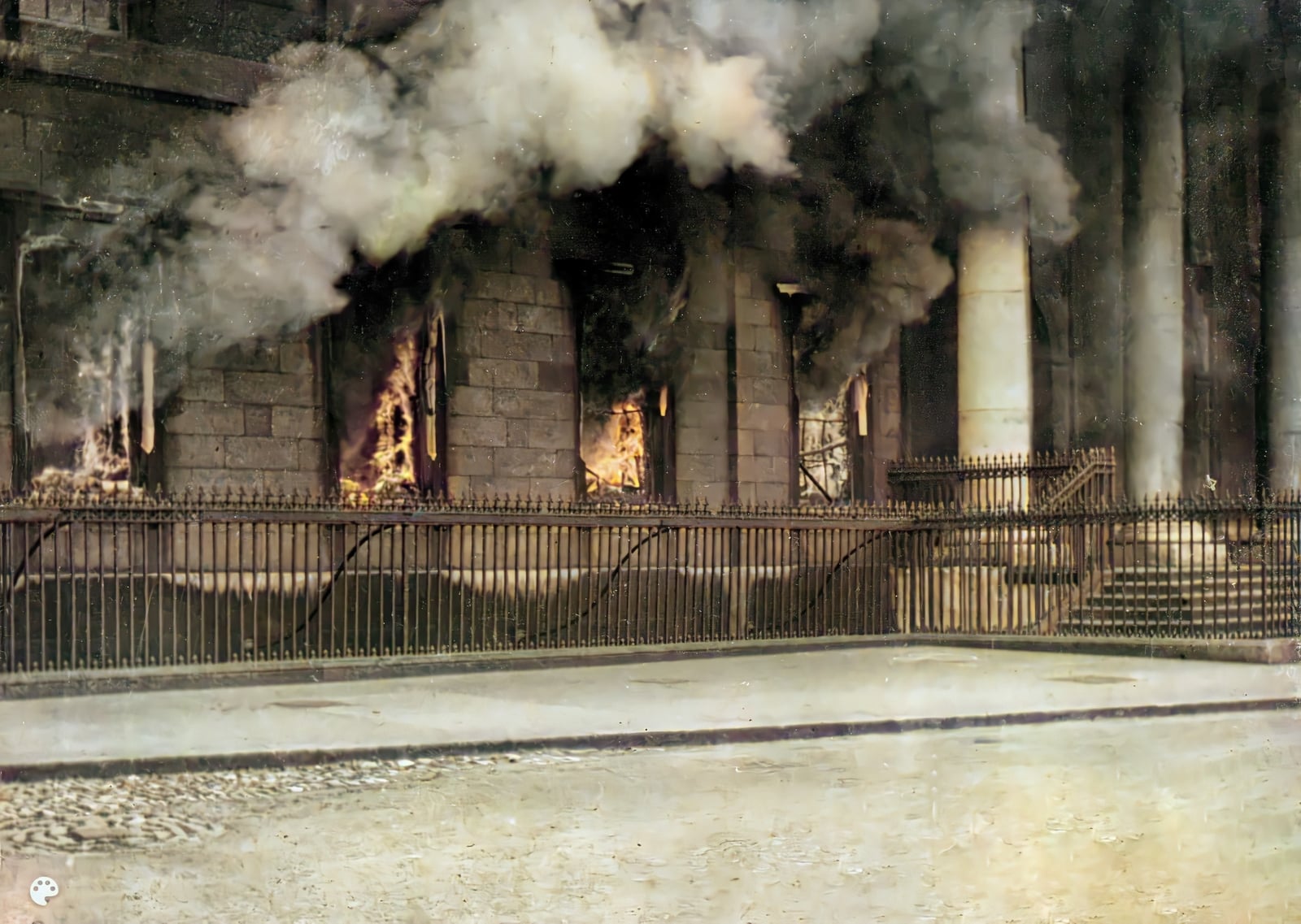 Custom House Fire