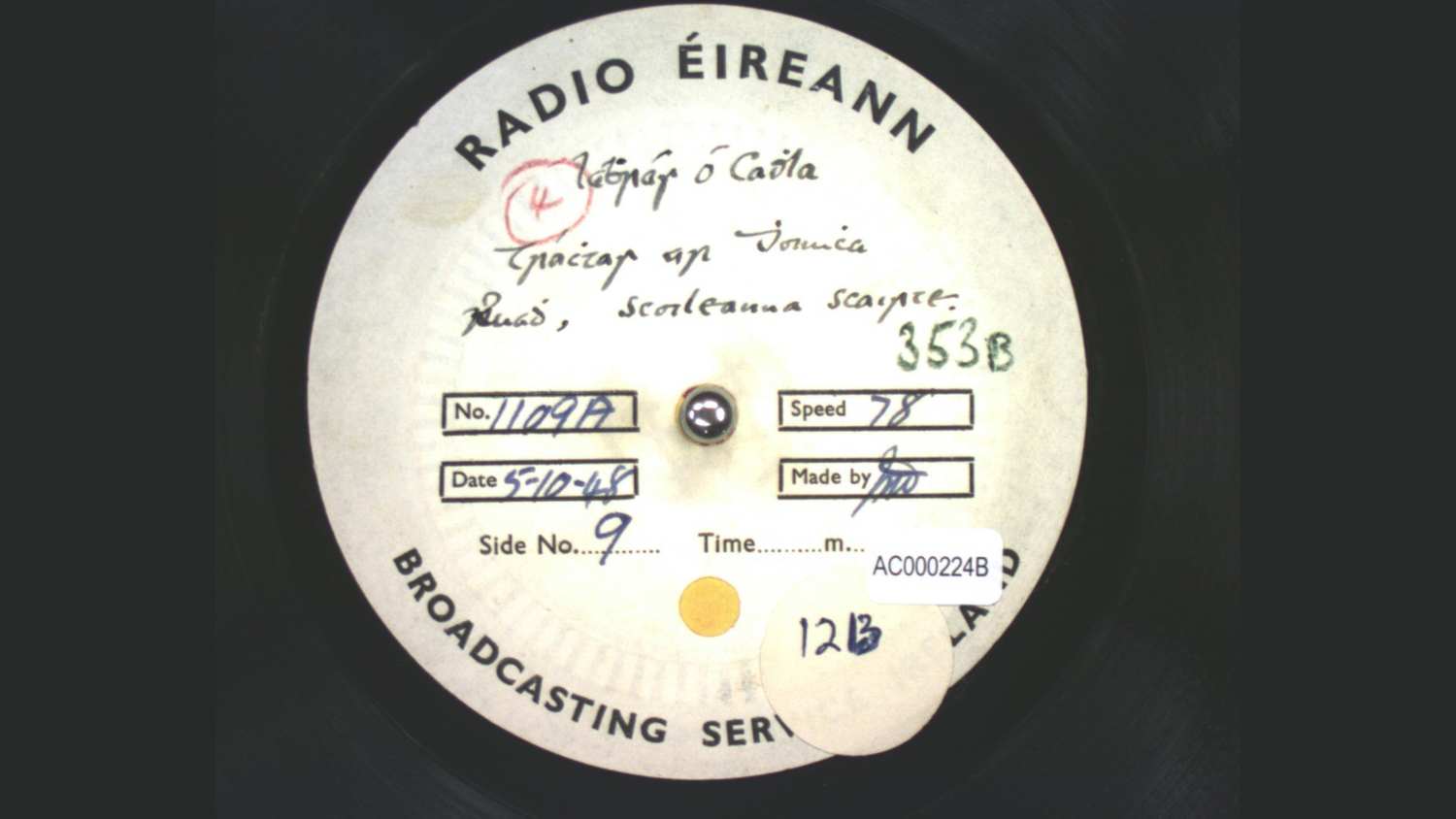 RTÉ Archives | Collections | Sliabh gCua : Donnacha Rua