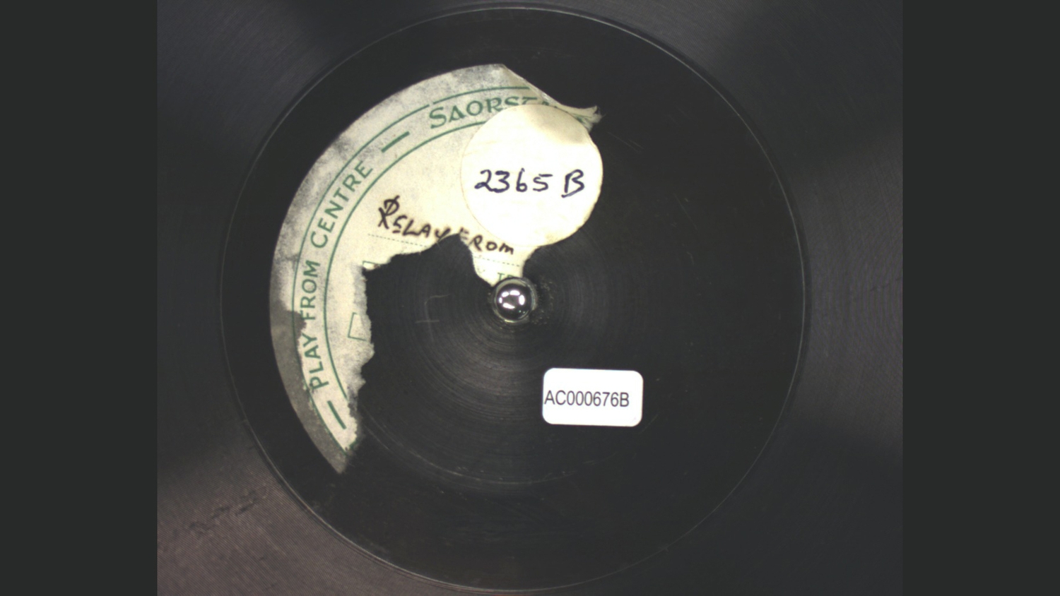 RTÉ Archives | Collections | Relay From A Fairy Rath : Poem