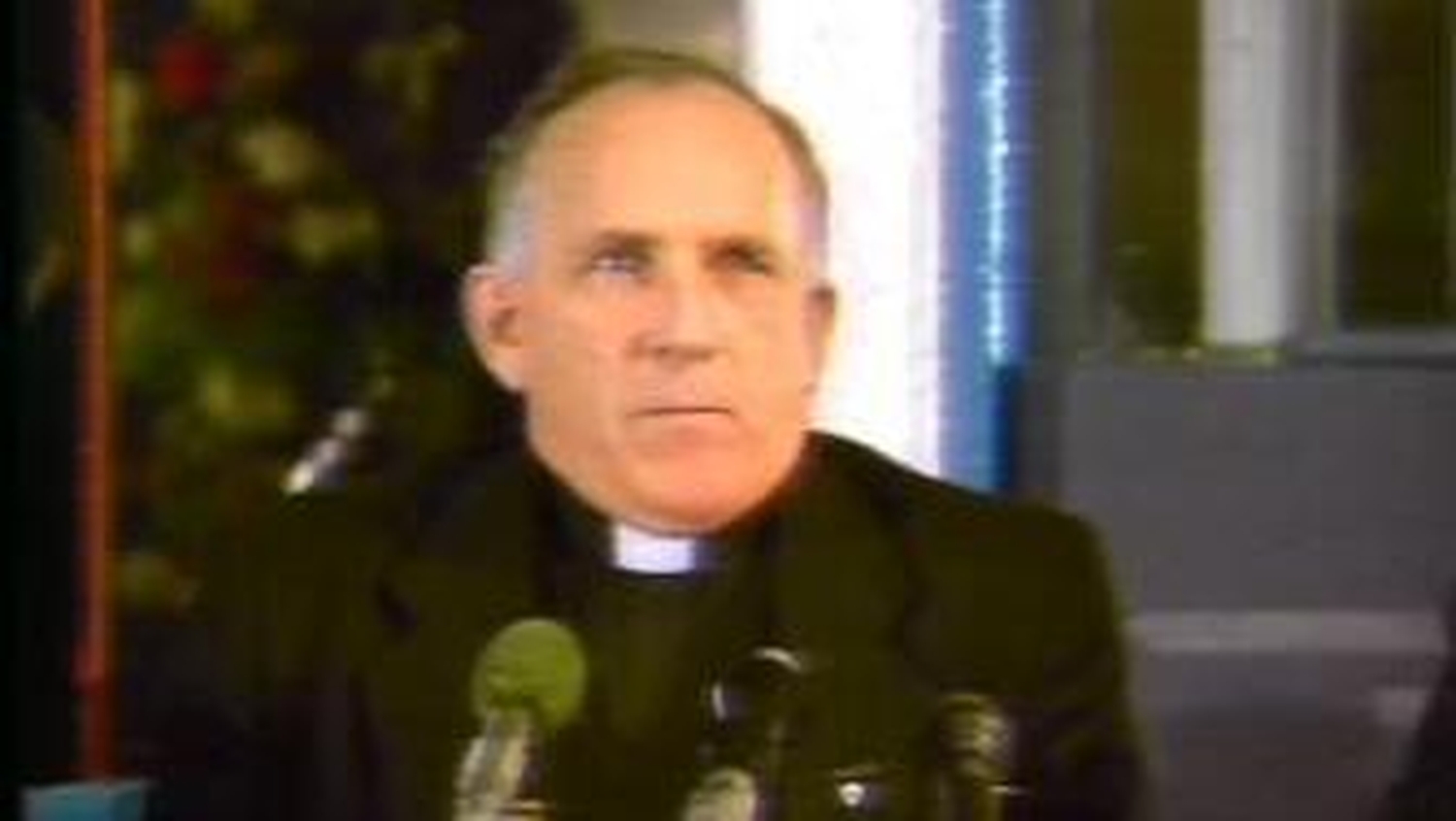 RTÉ Archives | Collections | Father Patrick Ryan Press Conference