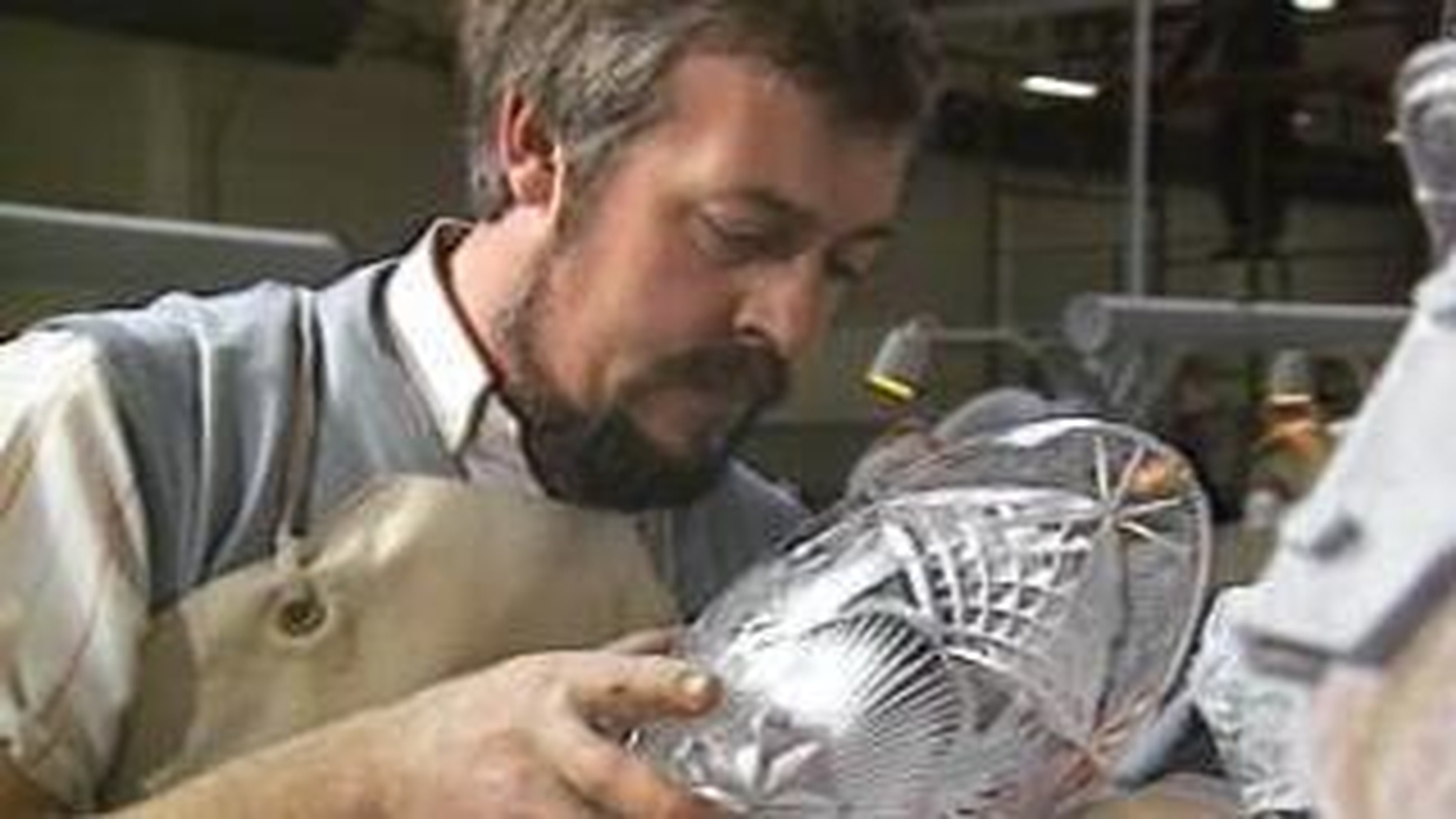 RTÉ Archives | Collections | Waterford Crystal-Ahern To Step In