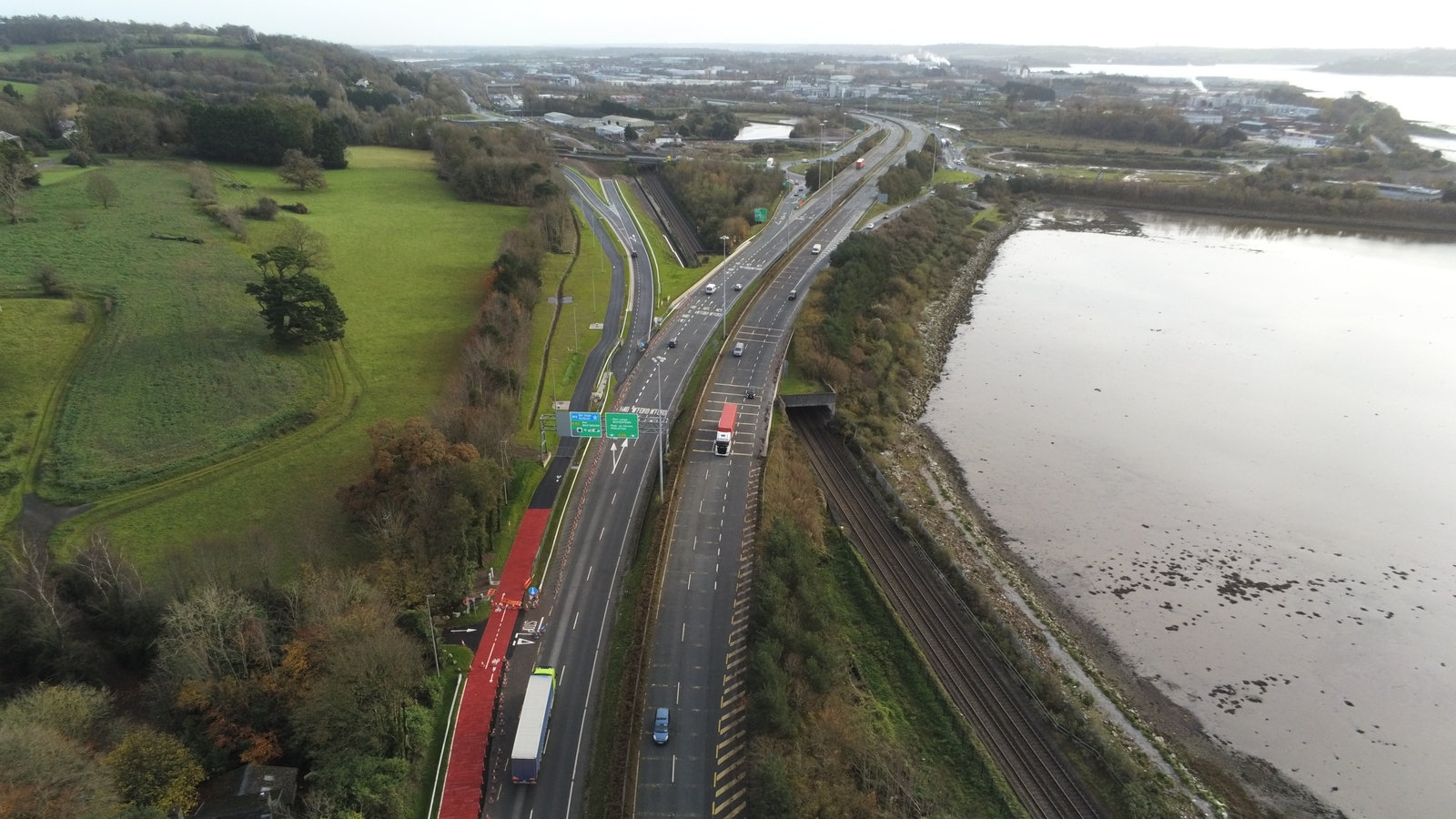 Pedestrian and cycle way opens at Dunkettle Interchange