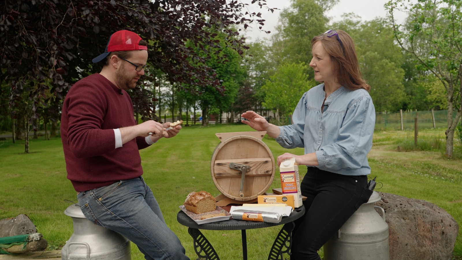 Chef Randy meets the people behind Ireland's award-winning butter