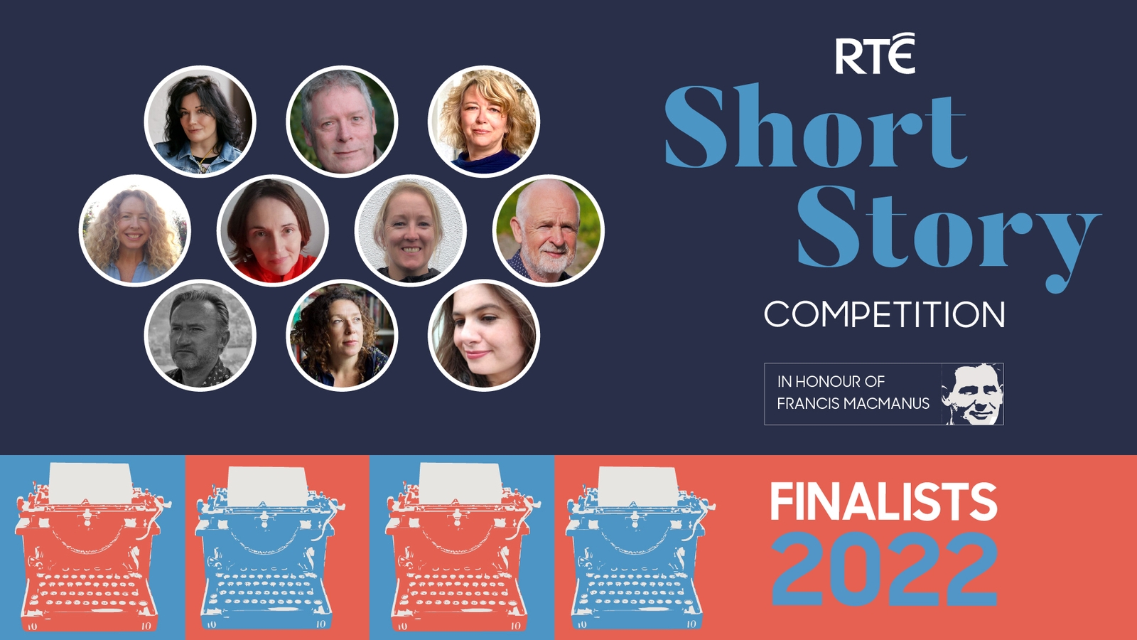 RTÉ Short Story Competition 2022 - read the shortlisted stories