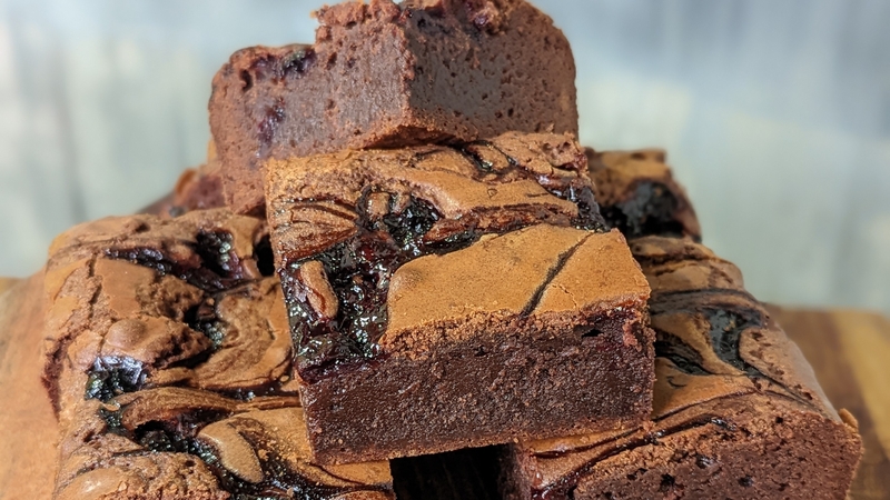 Una Leonard's Black Forest brownies