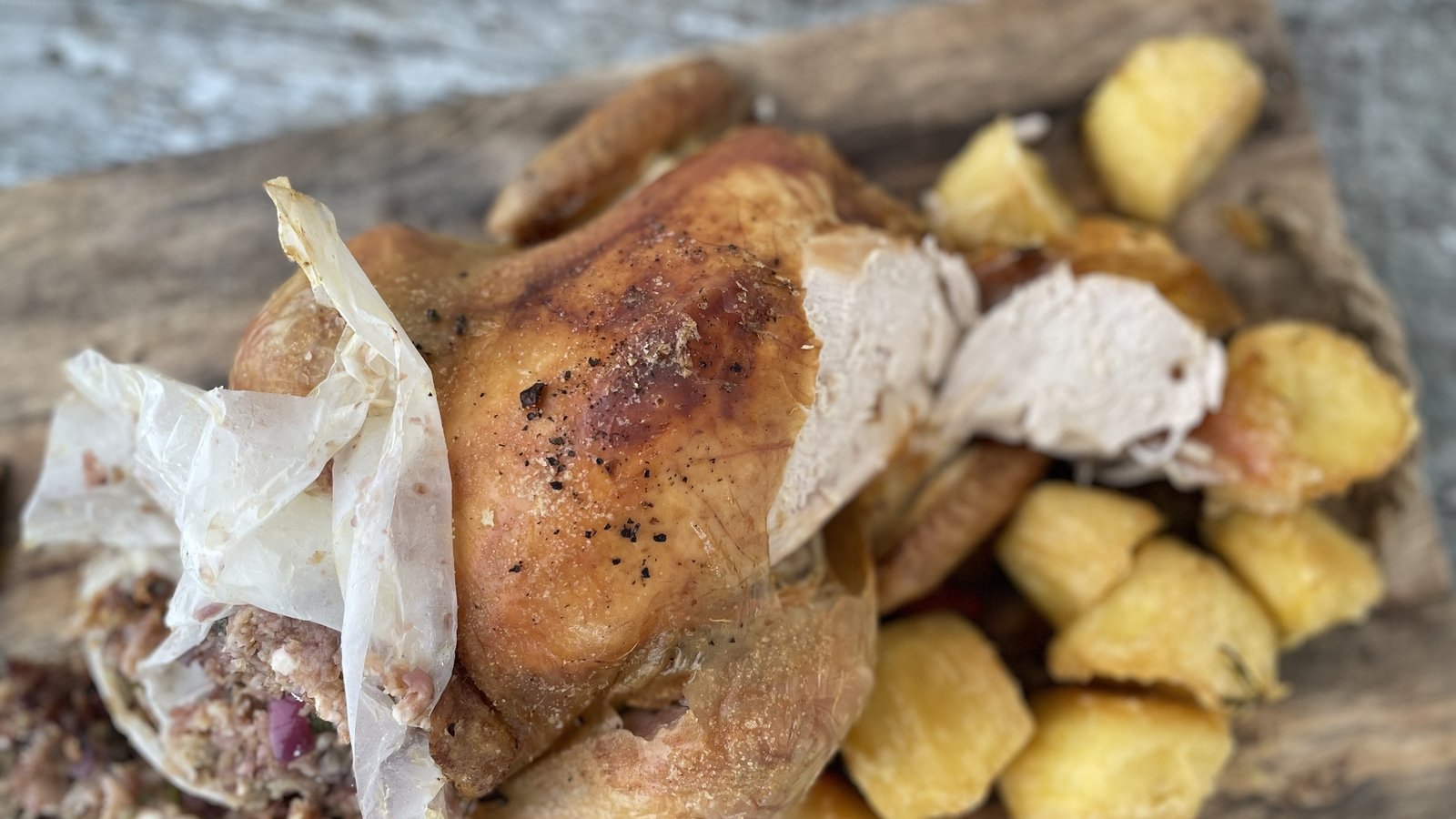 Kevin Dundon's roast chicken with stuffing: Today