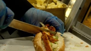 Tasting your first ever chicken fillet roll - Oliver Callan