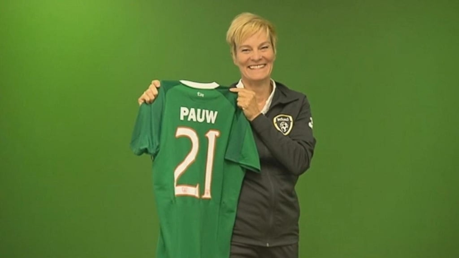 Rté Archives Sports Vera Pauw Ireland Manager