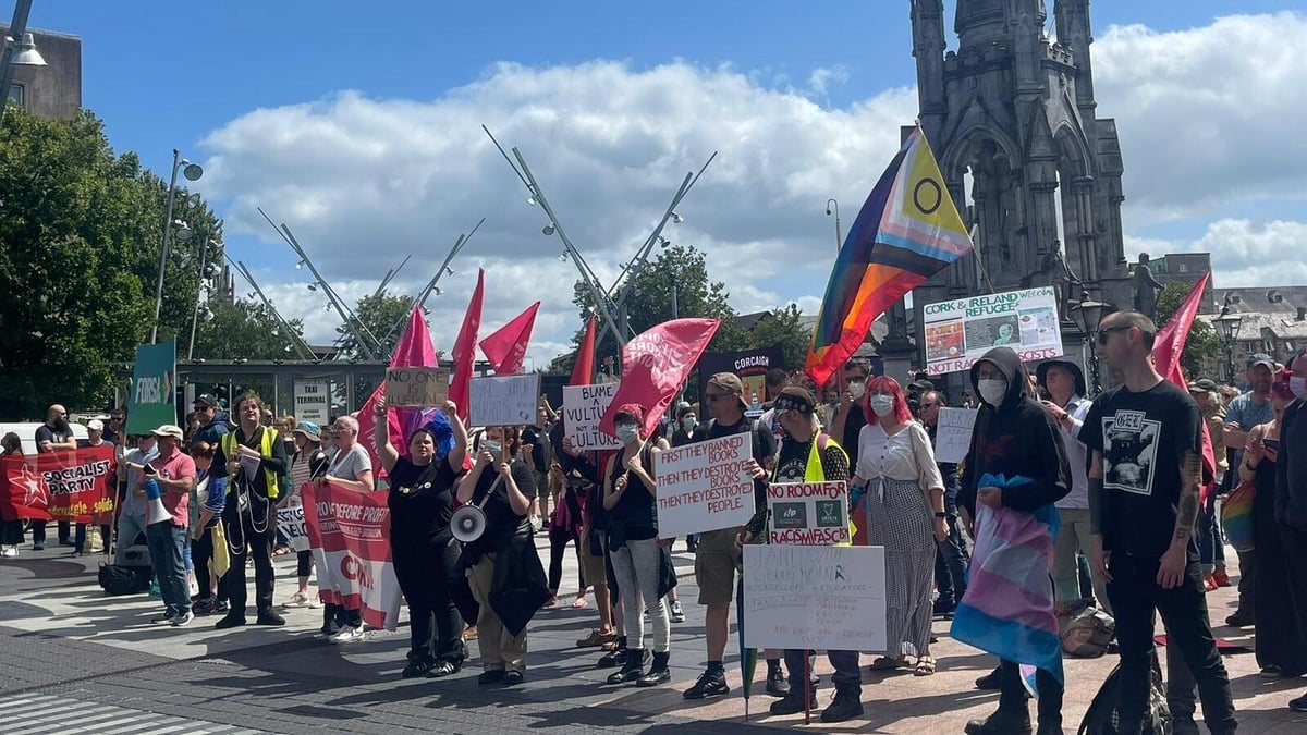 Cork Library Protest | Today with Claire Byrne - RTÉ Radio 1
