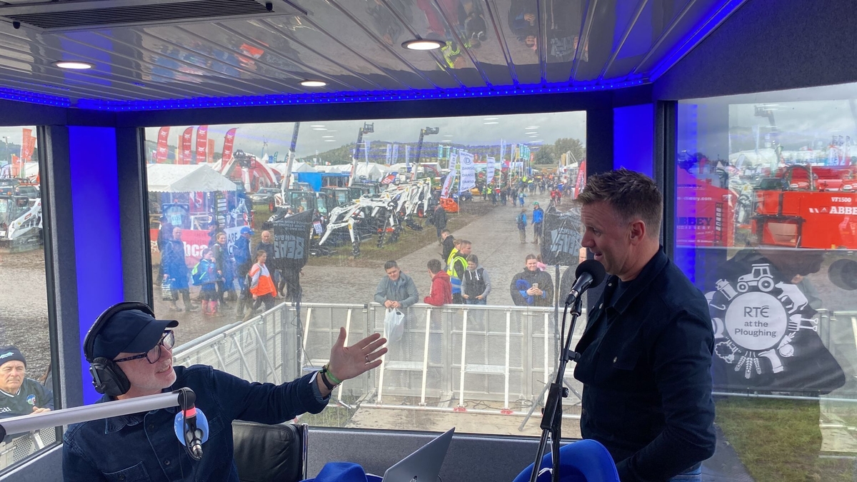 Mike Denver at the Ploughing | The Ray D'Arcy Show - RTÉ Radio 1