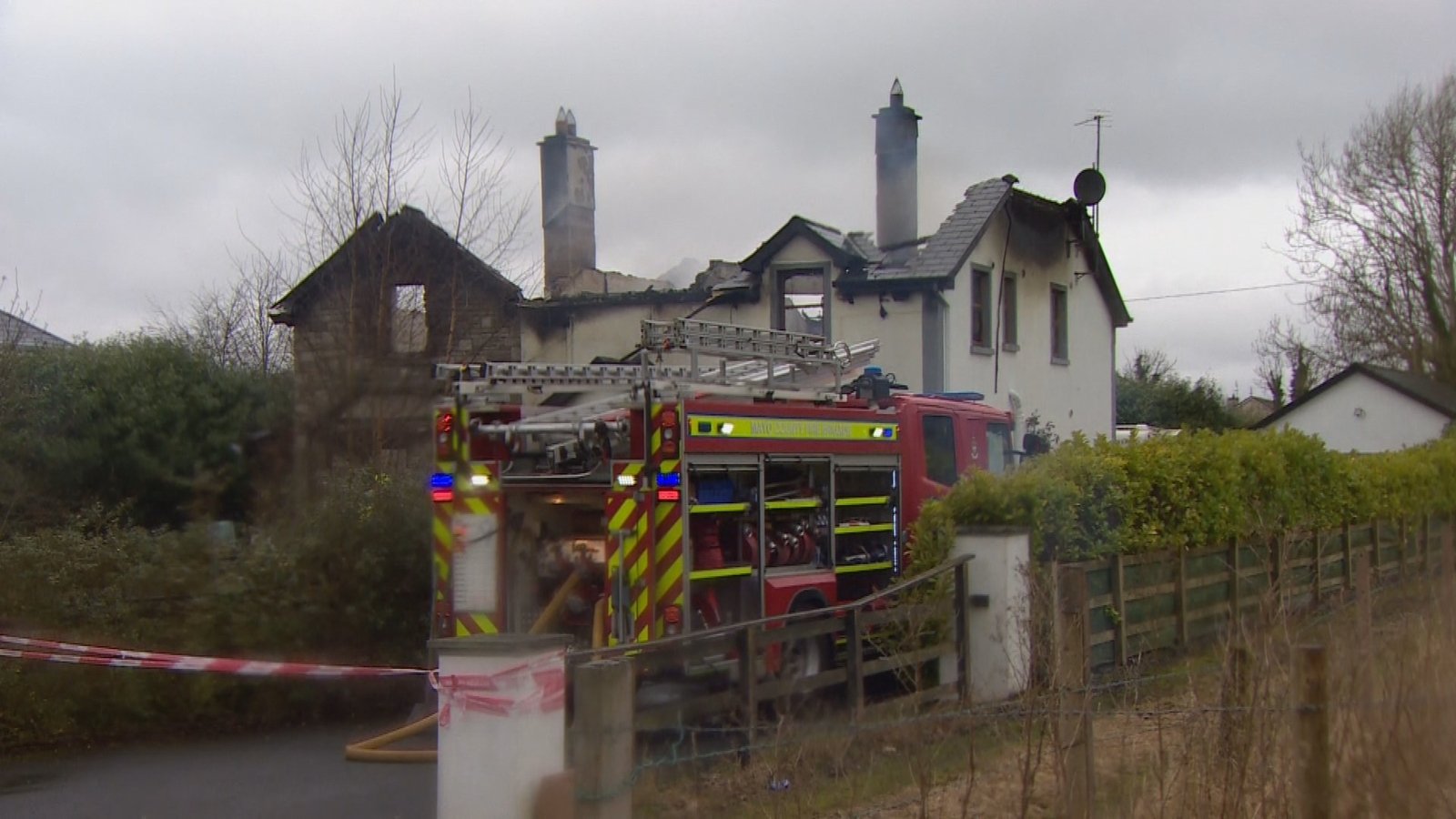 Two people die following house fire in Swinford, Co Mayo
