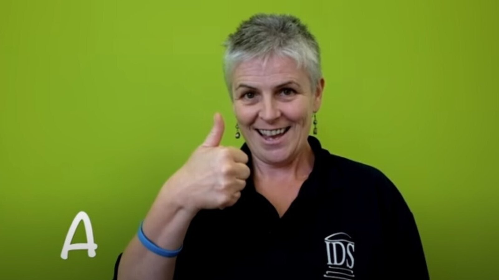 Learn the alphabet in Irish Sign Language (ISL)