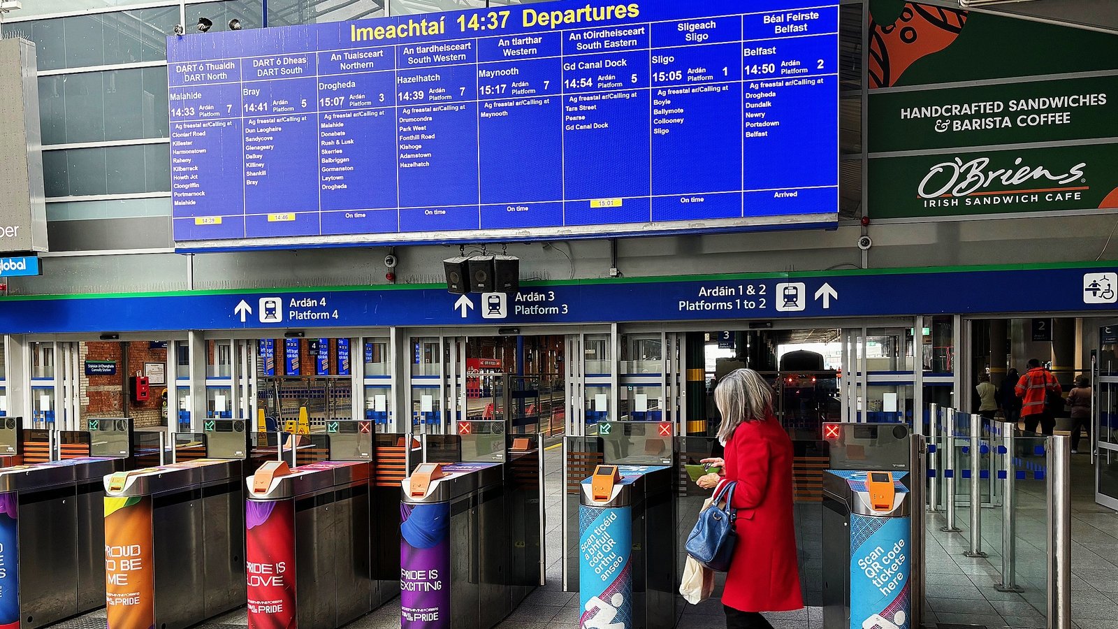 Iarnród Éireann to introduce rail fare changes tomorrow