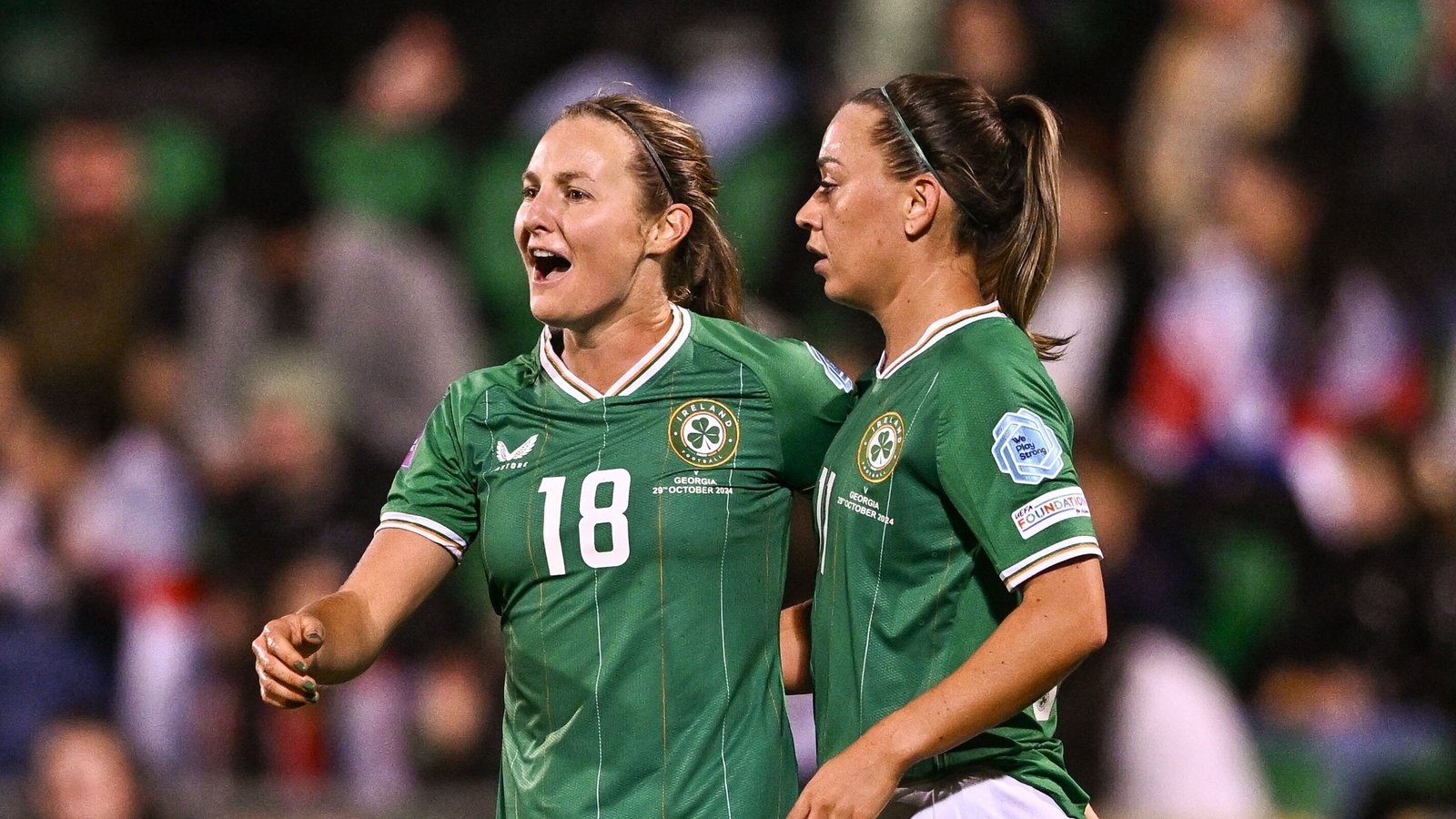 'I had to put it away' - Carusa on Stapleton's assist