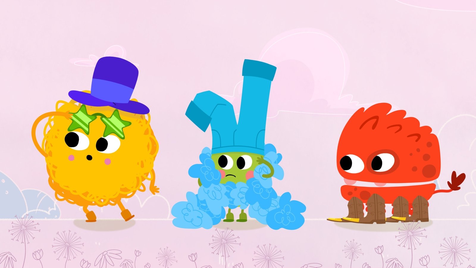 Hey! Fuzzy Yellow says you can be who you want to be!!