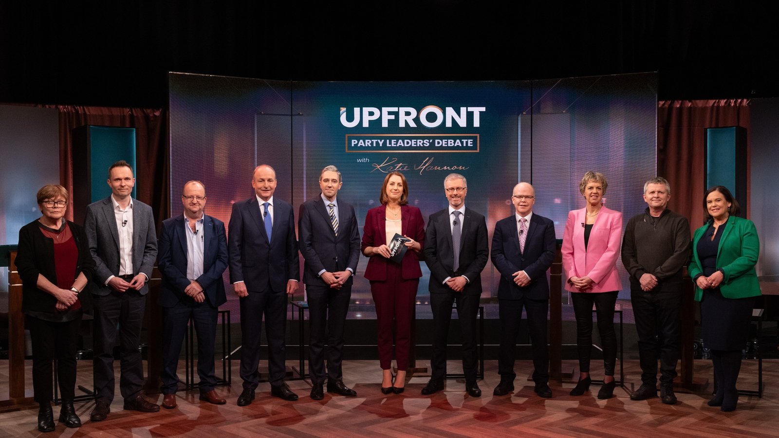 Heated exchanges during leaders' first televised debate