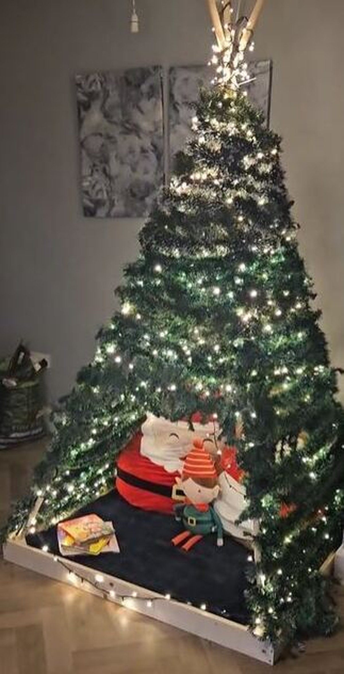 Magical Christmas: One Mammy makes a DIY tree to suit her child with ...