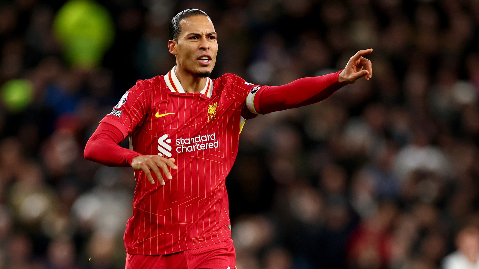 Van Dijk says 'progress' made in Anfield contract talks