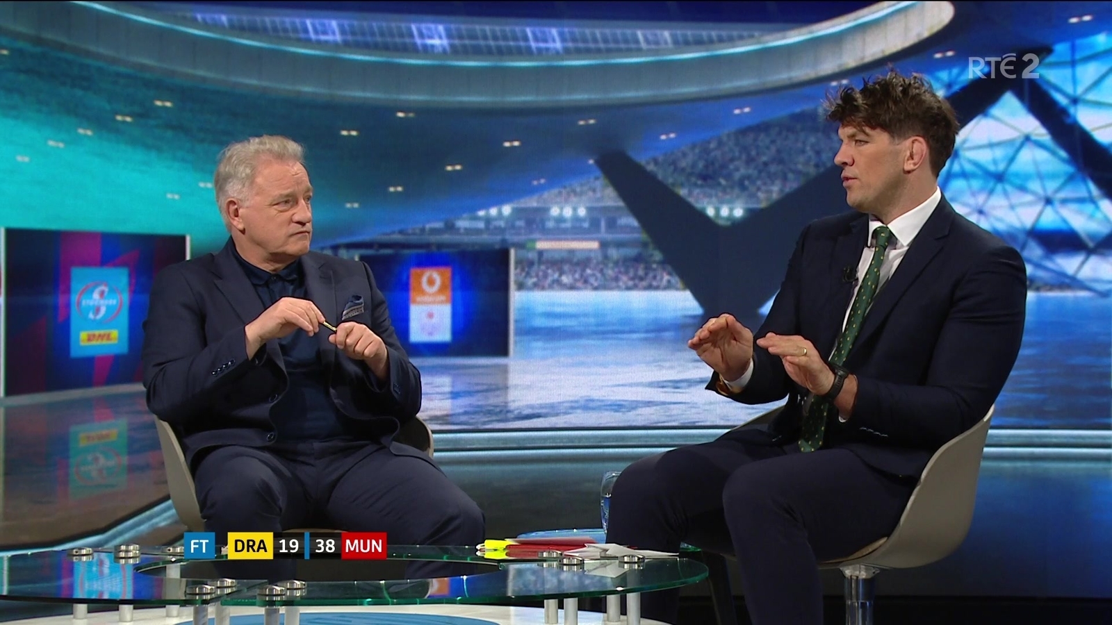 Watch: RTÉ Rugby panel on Munster 'mucking around'