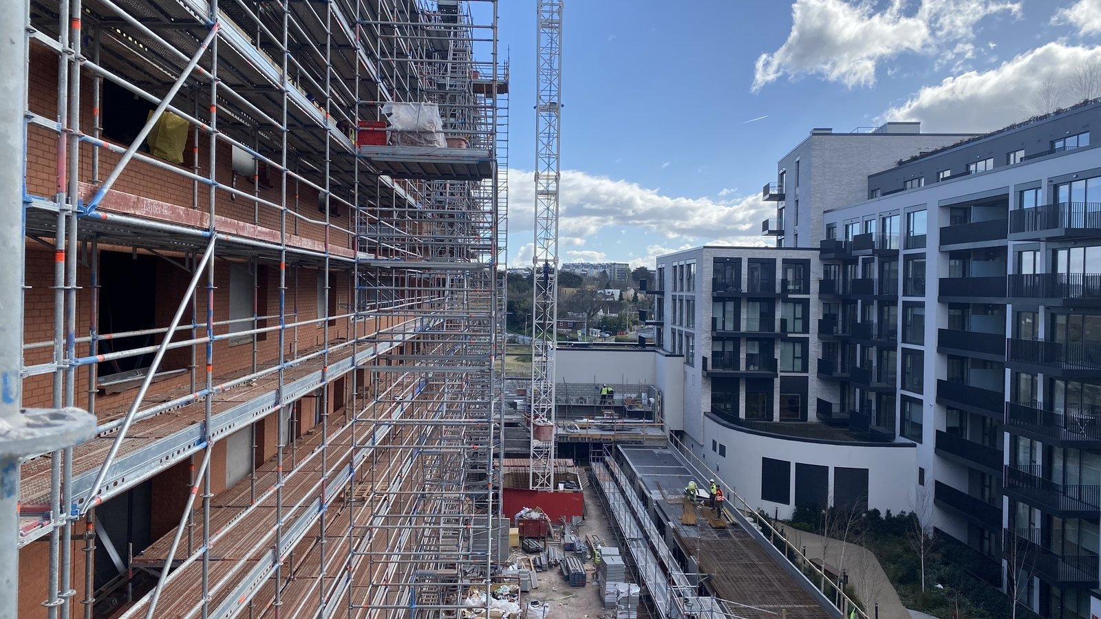 Dublin construction site sees benefit of battery power