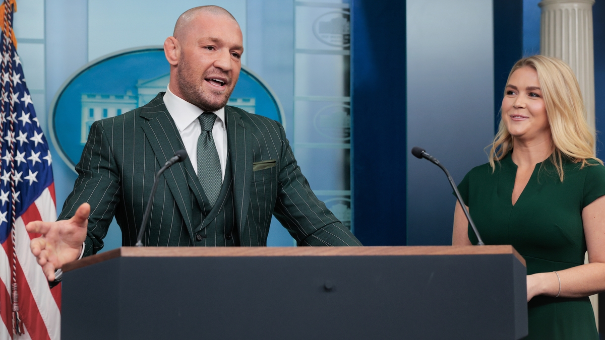 Conor Mcgregor visits US President in White House | Morning Ireland ...