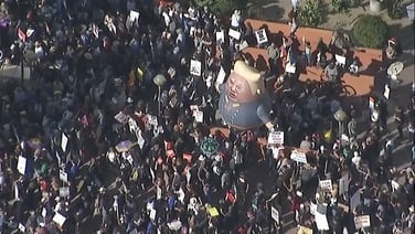 Video | Thousands of demonstrators in LA march against US President ...