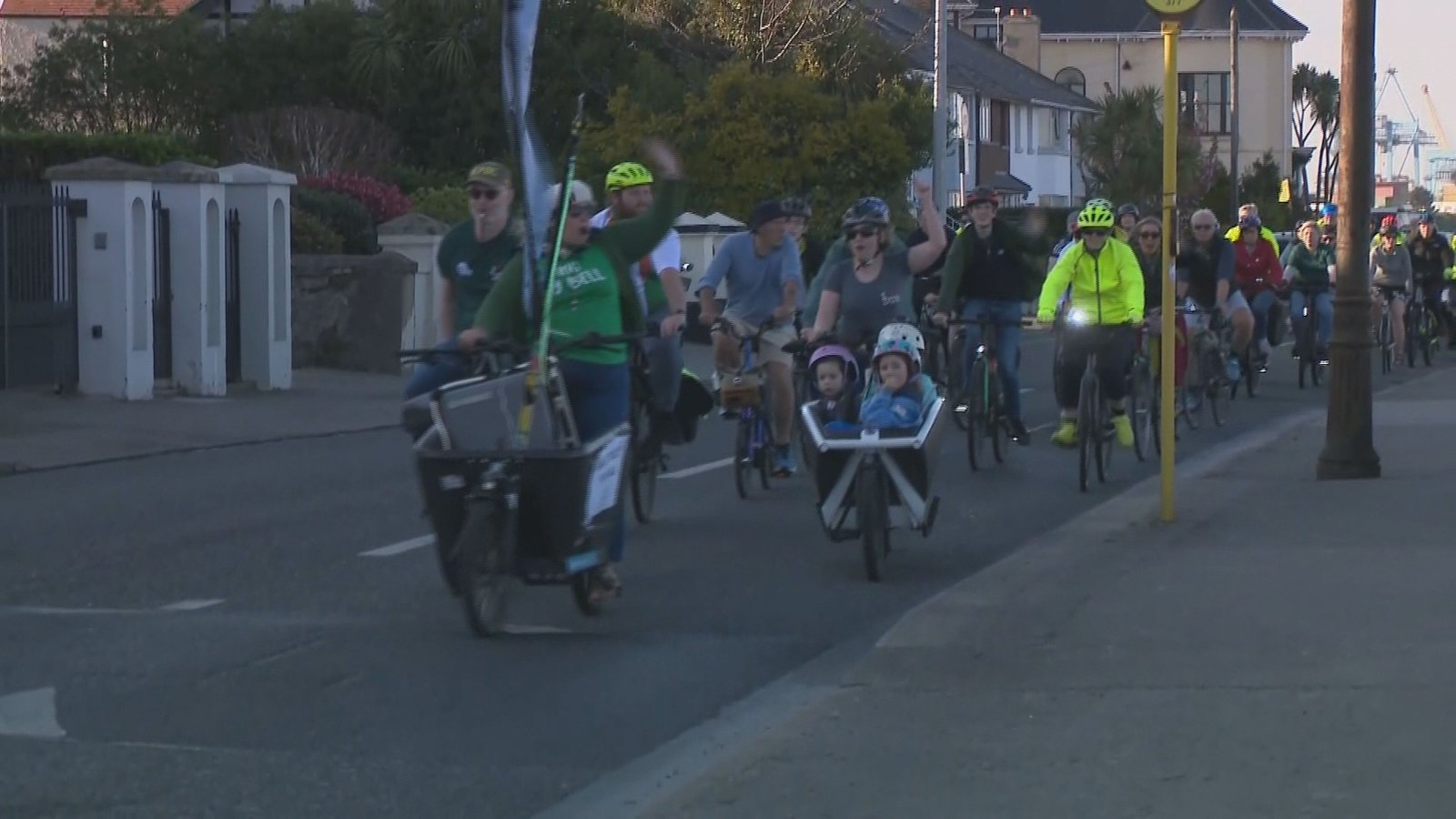 Cyclists celebrate ruling towards Sandymount cycleway
