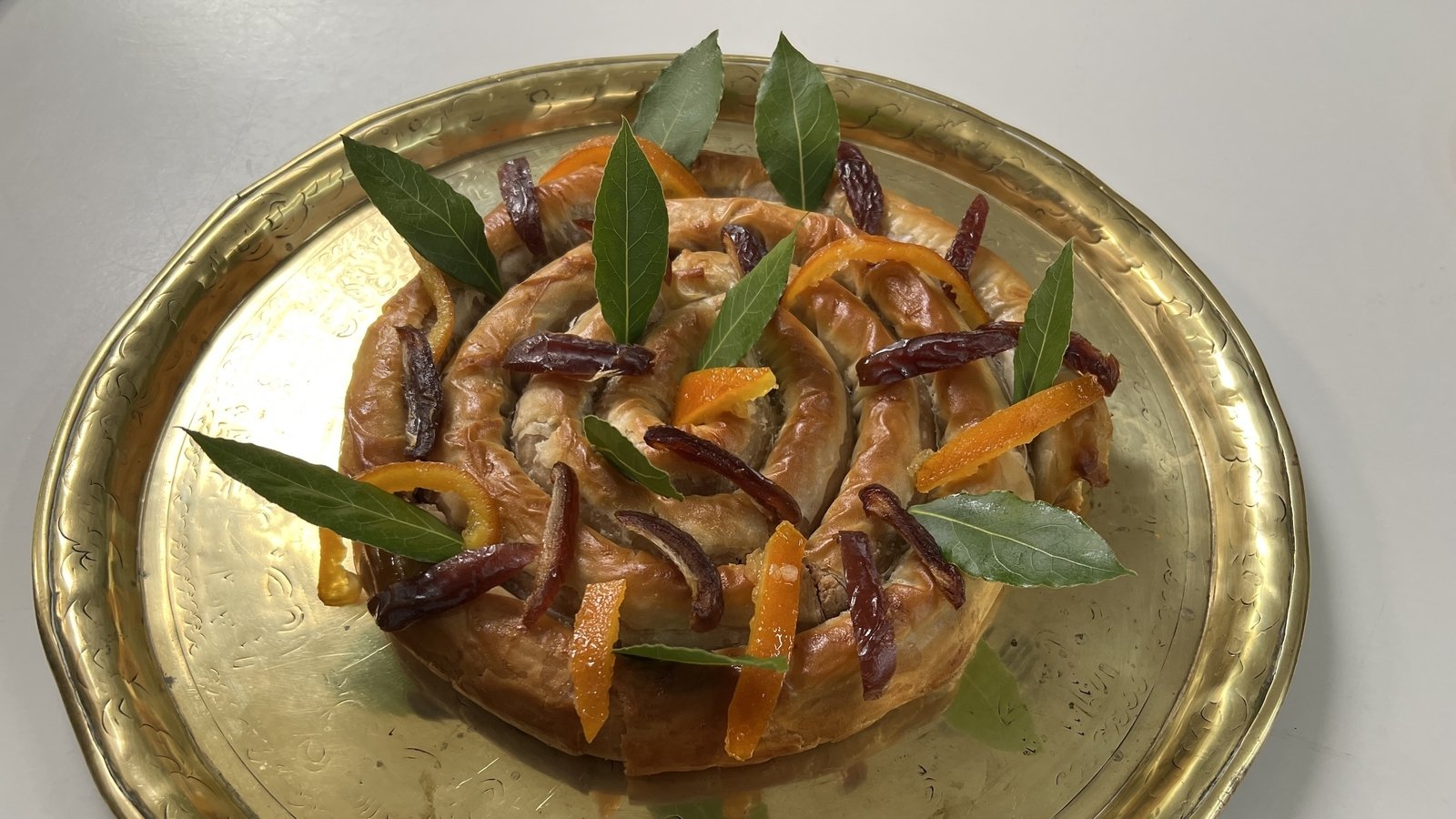 Rory O'Connell's Moroccan snake dessert