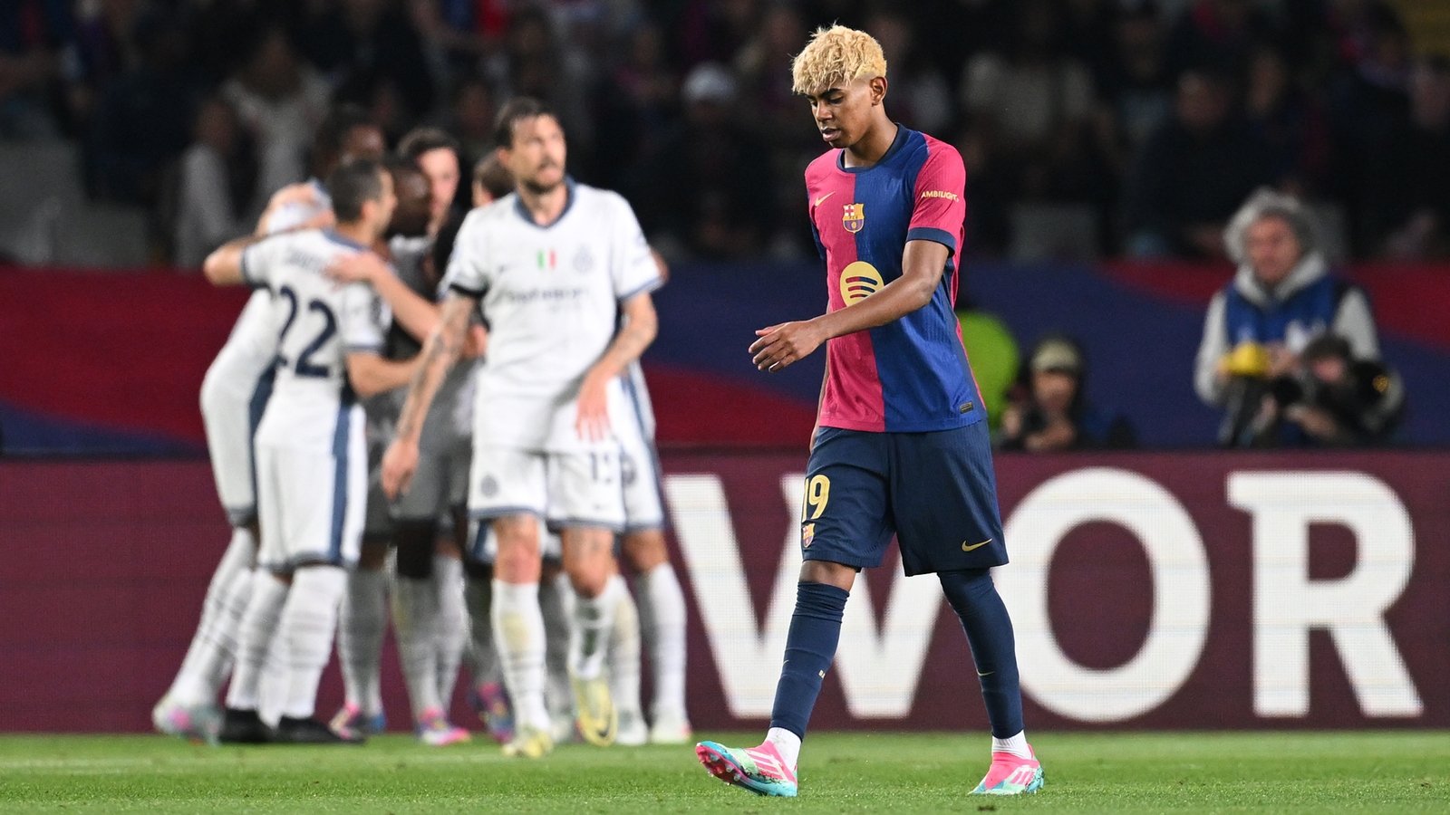 Barca and Inter all square after six-goal thriller
