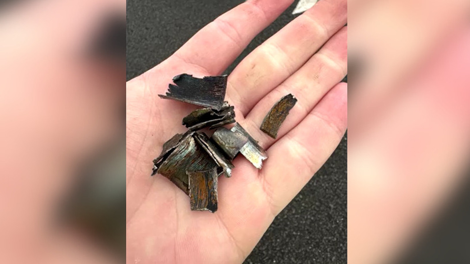 Australia metal debris spillage damages hundreds of cars