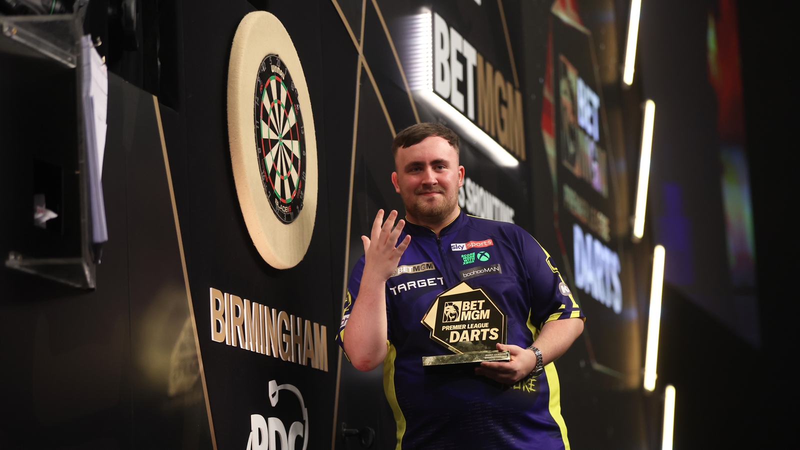 Littler sets Premier League record in Birmingham